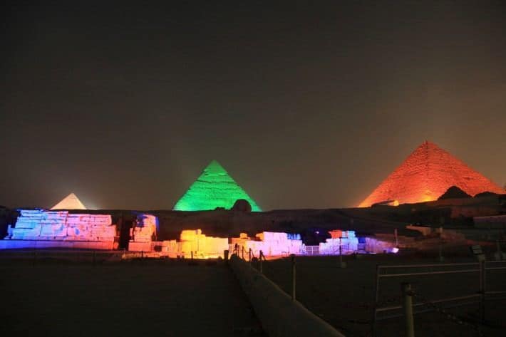 Giza Pyramids Sound and Light Show → Best of Both Worlds